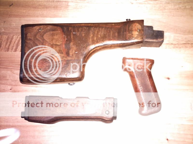 RPK Laminate Buttstock, Lower Handguard, and Pistol Grip Set | AK Rifles