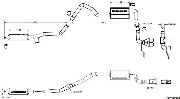 New magnaflow exhaust picture and diagram | Veloster Forum