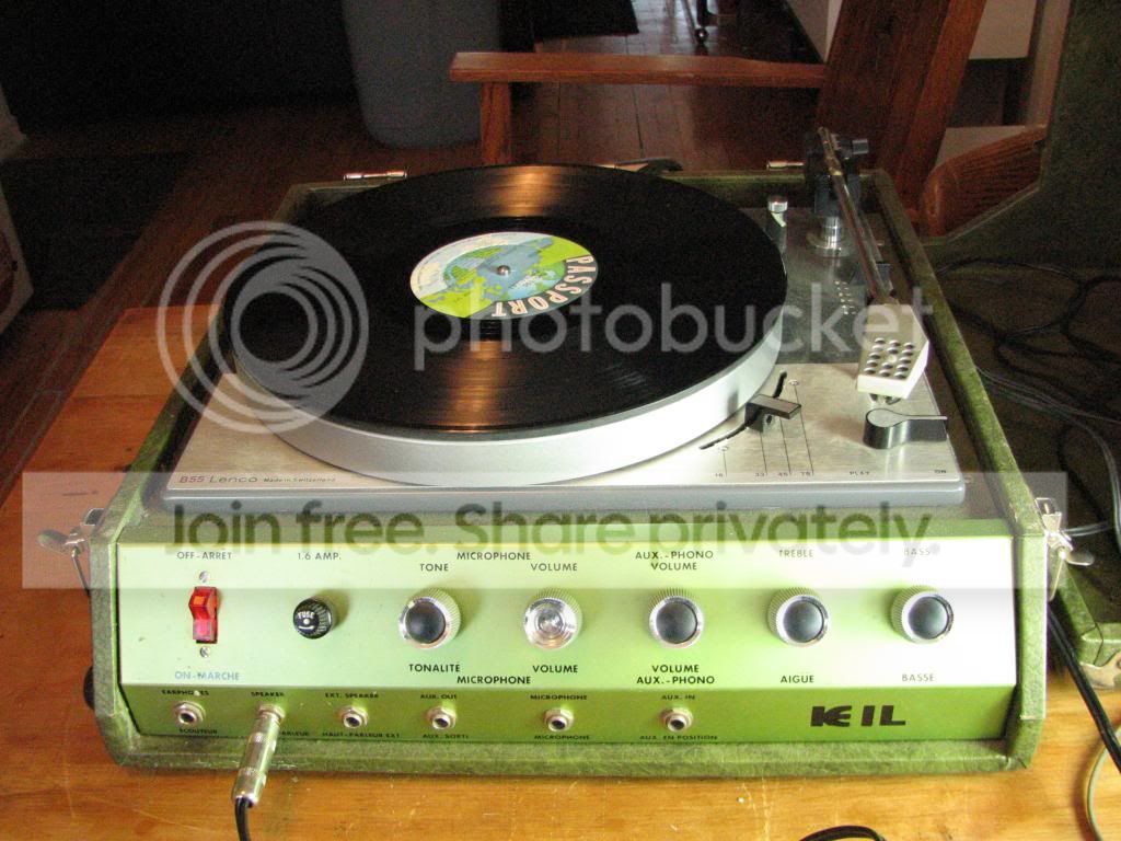 Lenco B55 green pickup amp turntable, can't find more infos - General ...