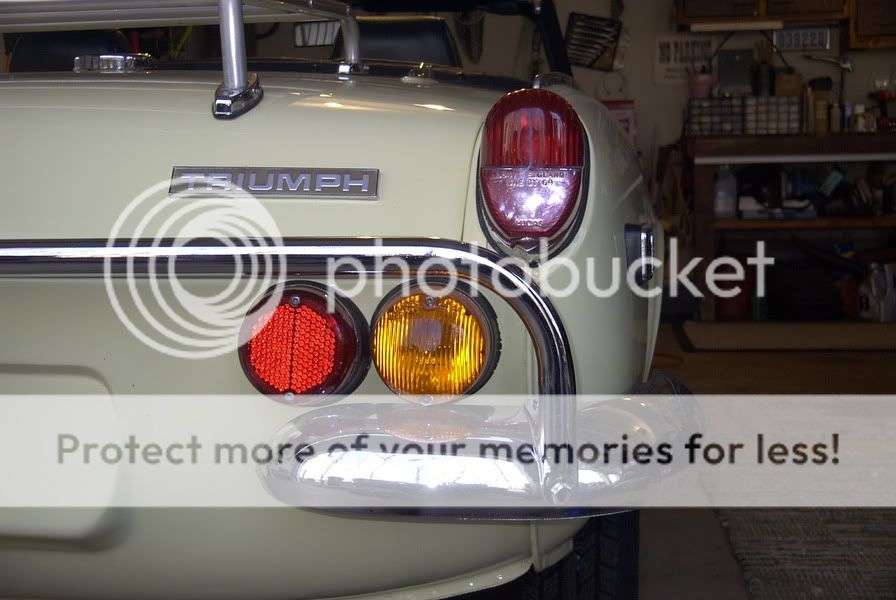 Spitfire MK1 rear bumper bar : Spitfire & GT6 Forum : The Triumph ...