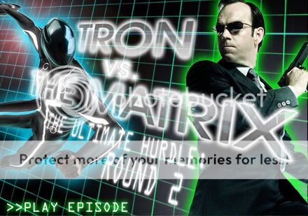 Ultimate Hurdle Round 2: Tron Vs. The Matrix | NERD HURDLES PODCAST