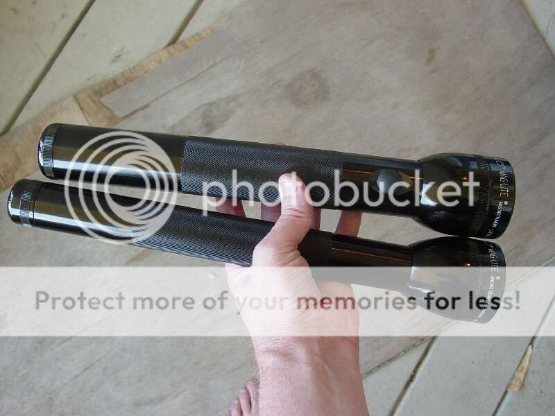 12 watt red/orange emitting led 4c Maglite!! | Candle Power Flashlight ...