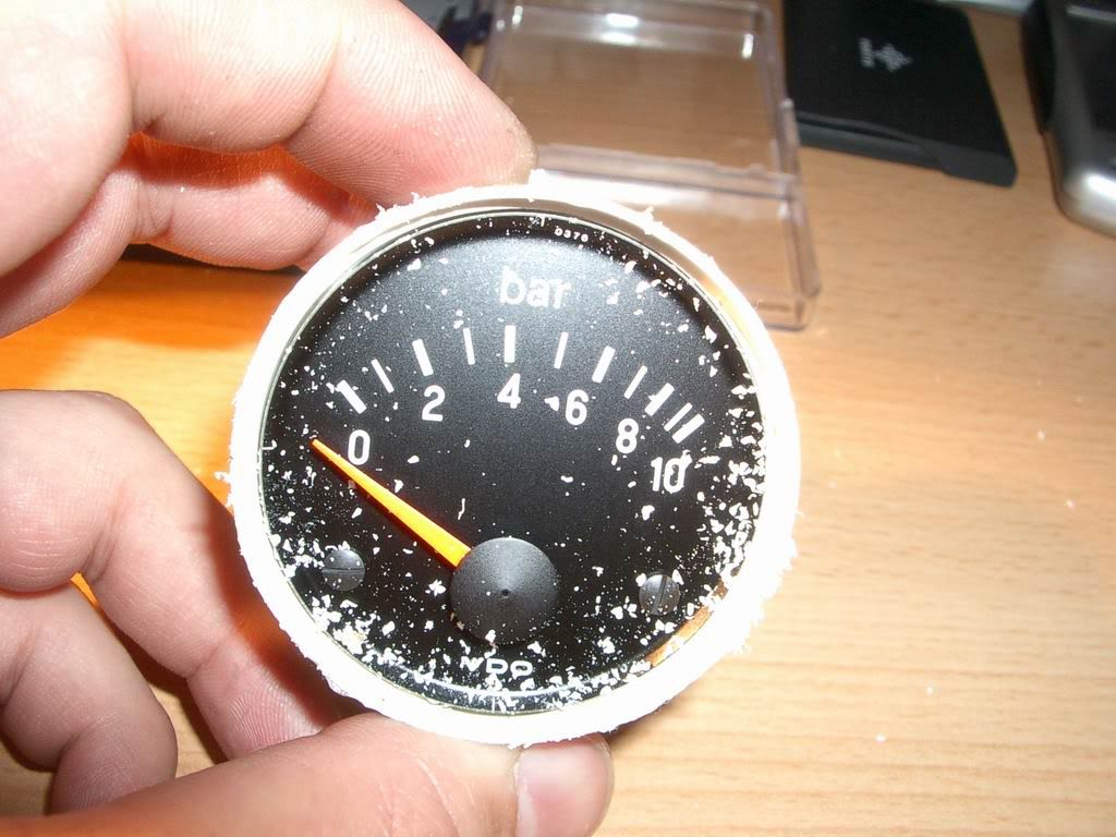 GUIDE: How to install white faces and Blue LEDs in VDO gauges | VW ...