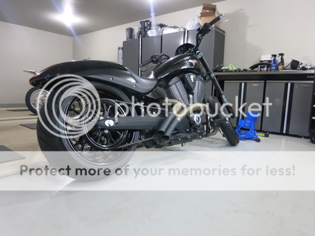 PM Heathen Custom Forged Wheels for 300mm Tire with Matching Front and ...