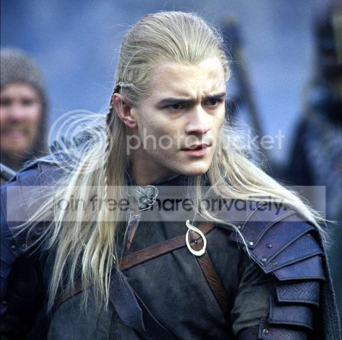 Legolas Hair Back