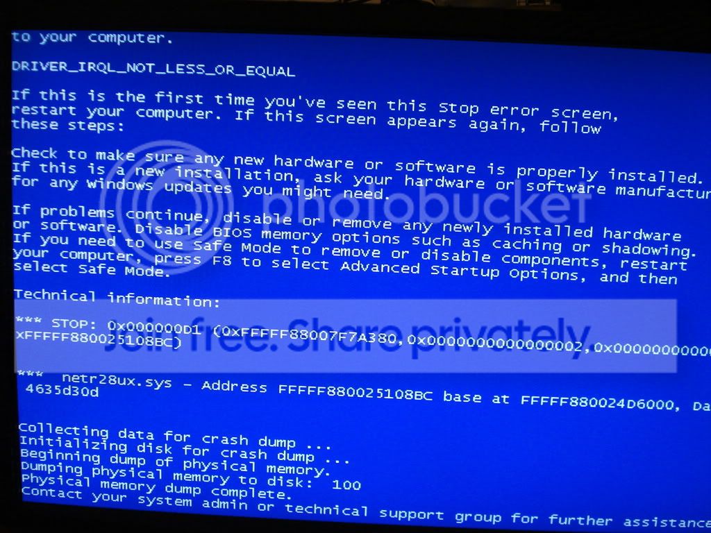 Bluescreening | Overclock.net