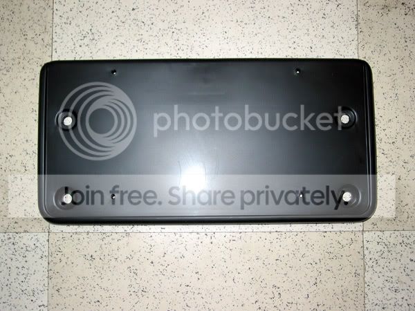 FS: OEM Front License Plate Holder | VW Vortex - Volkswagen Forum