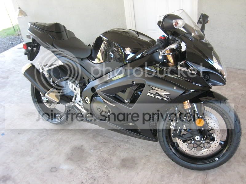 My matte black k8... | Suzuki GSX-R Motorcycle Forums Gixxer.com