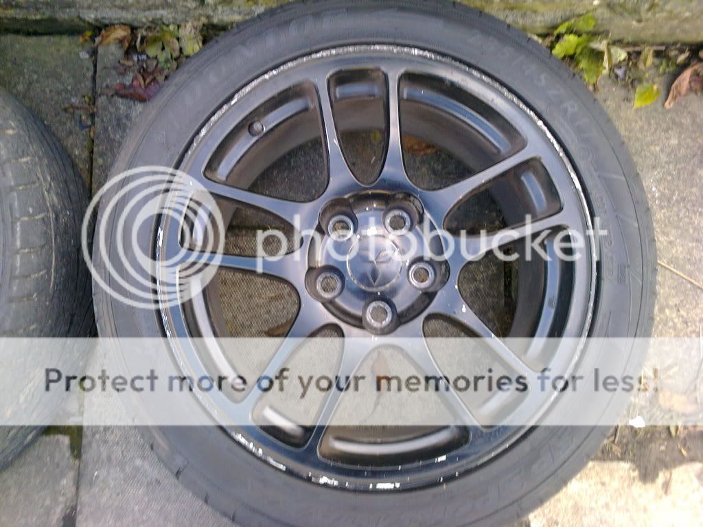 Black Enkei Alloy Wheels - Evo 9 | Driftworks Forum