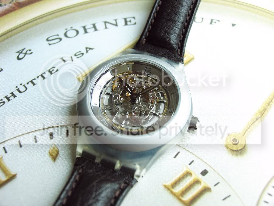 TimeZone : Sales Corner Archive » FS: NM Swatch Diaphane One ...