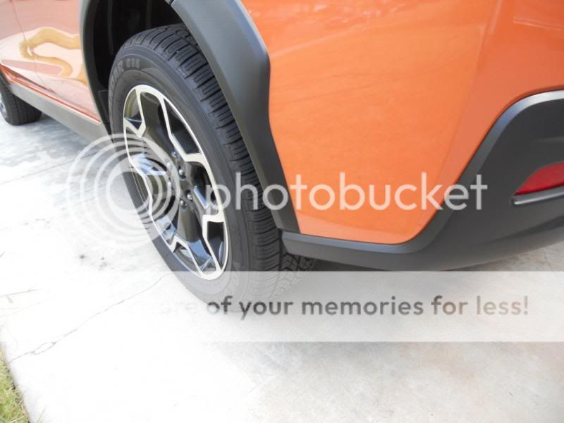 Installed factory Splash Guards to my XV Limited......VERY easy ...