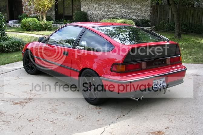 New pics of the now-lowered CRX...and the turbo stuff | HondaSwap.com