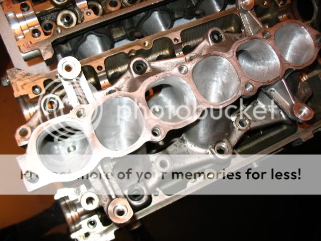 lower intake manifold bulge behind the injector boss | Mitsubishi ...