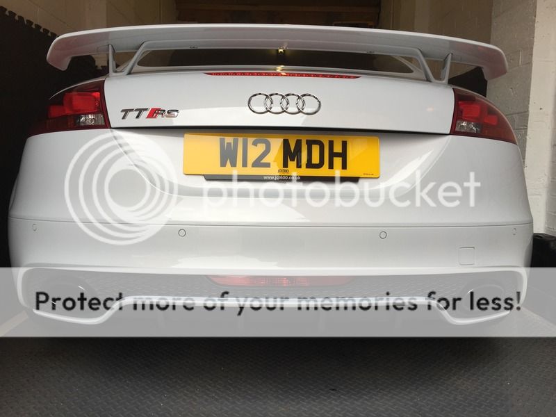 Tidied up the rear end! | Audi TT Forum