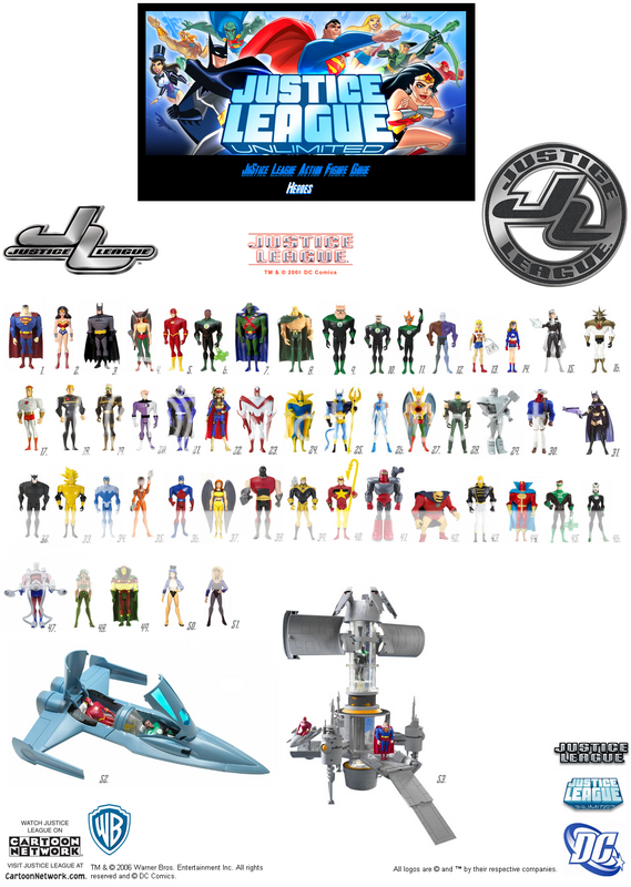 Action Figure Insider • View topic - Justice League Checklist