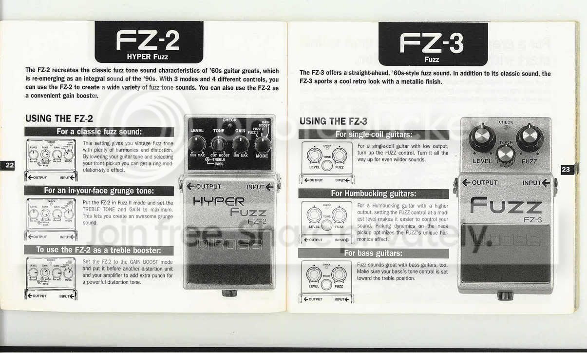 Tell me about the Boss Hyper Fuzz FZ2 - Effects and Processors ...