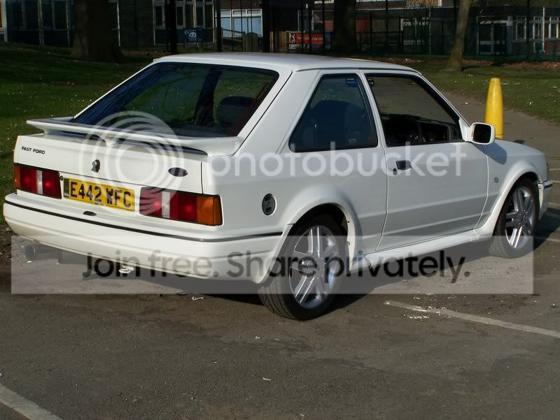 Ford Escort XR3i 1987 White E Plate MFi Model 79k Near Mint