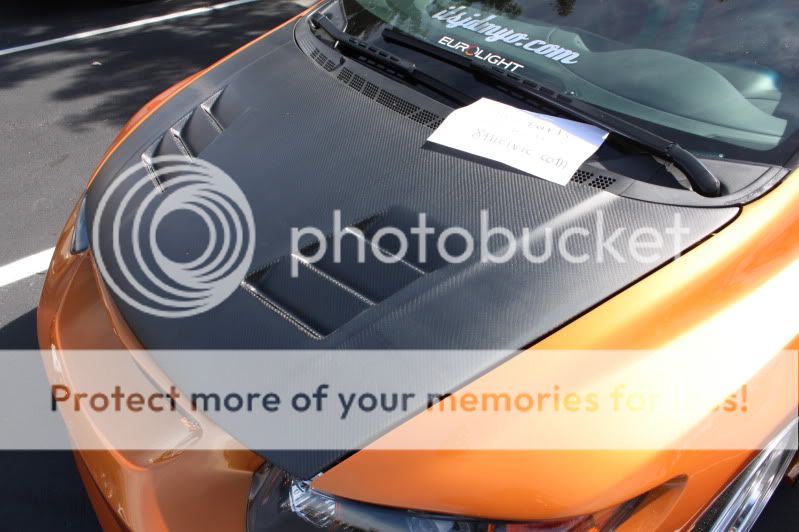 FS: Custom Matte Carbon Hood and Trunk for 06-10 Civic 2DR Coupe (FG1 ...