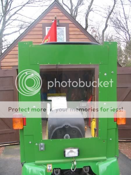 Homemade cab. | My Tractor Forum