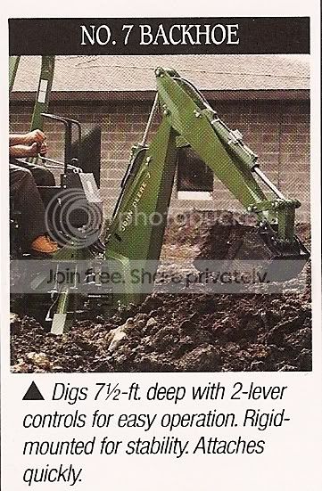 John deere 955 with model 7 Backhoe | My Tractor Forum