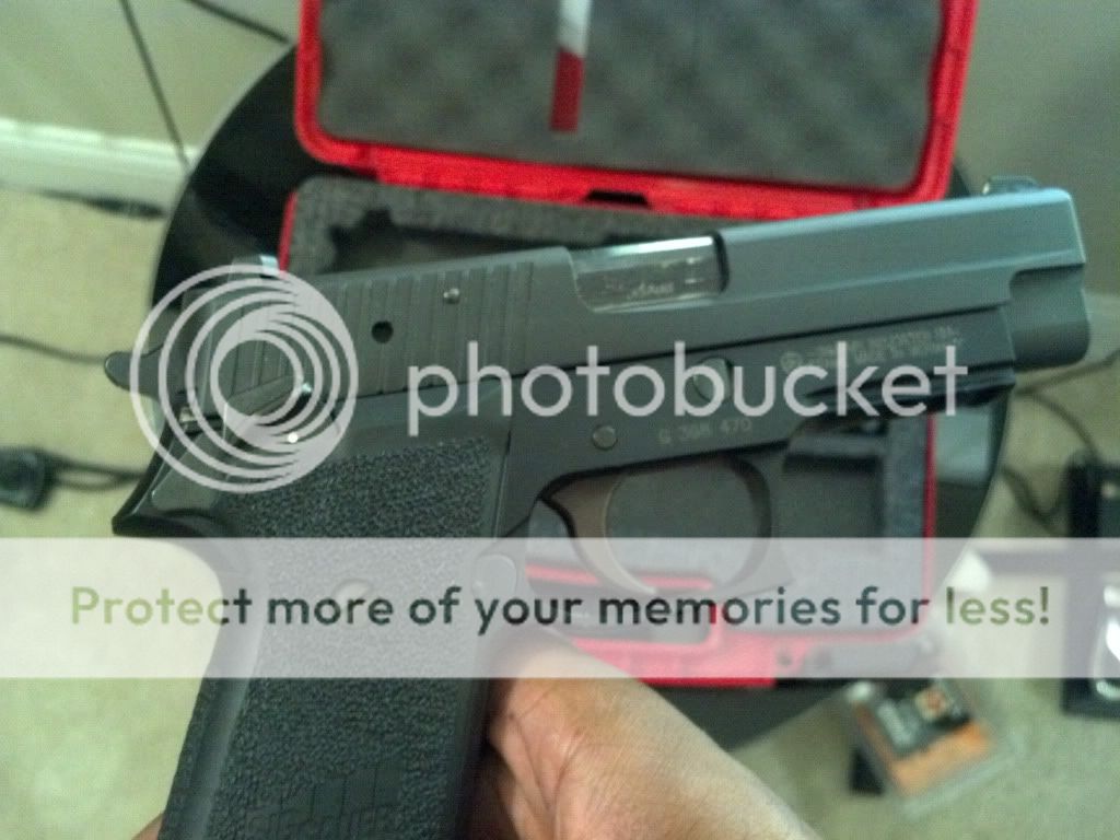 WTS Sig P220 rail, night sights SAO trigger - Calguns.net