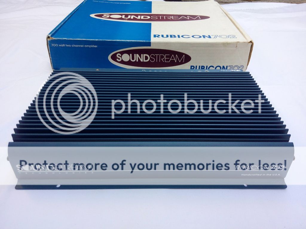 2 Brand New Soundstream Rubicon 702's | DIYMobileAudio.com Car Stereo Forum