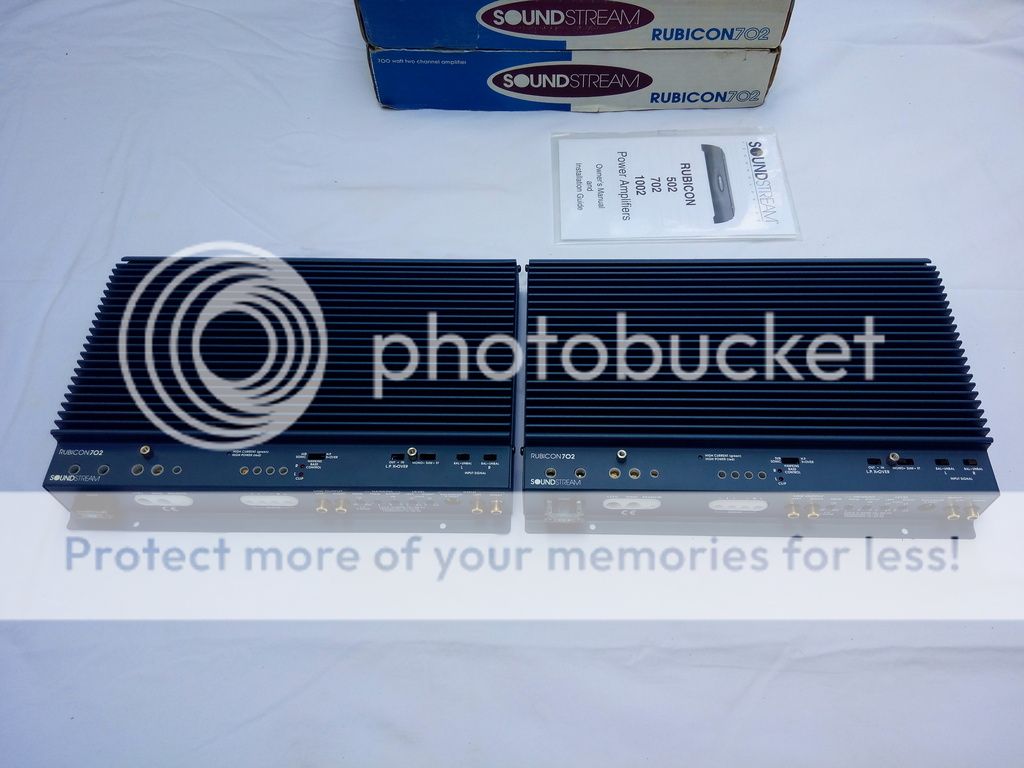 2 Brand New Soundstream Rubicon 702's | DIYMobileAudio.com Car Stereo Forum