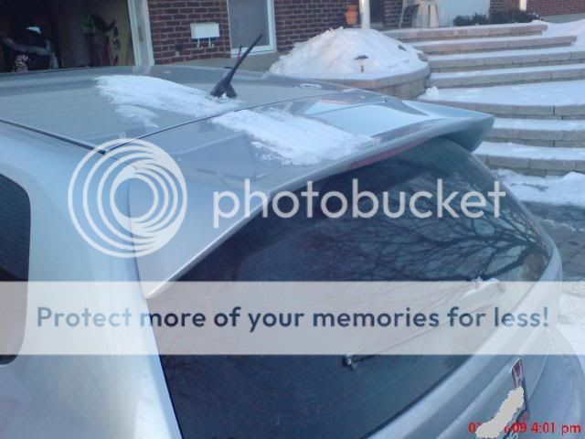 FS: EP3 HFP rear spoiler/ PERFECT CONDITION!! | MontrealRacing.com