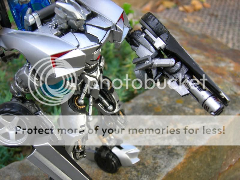 Minor/Repaint: - ROTF Sideswipe and Custom Gun | TFW2005 - The 2005 Boards