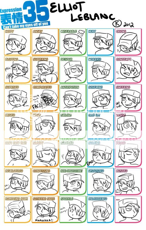 25 Expressions Challenge - Comic Fury Webcomic Hosting