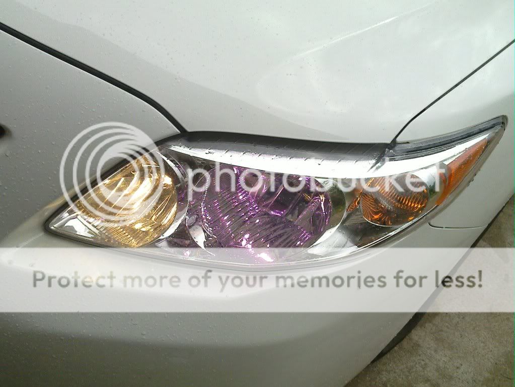 Pink HID's installed | Toyota Forum
