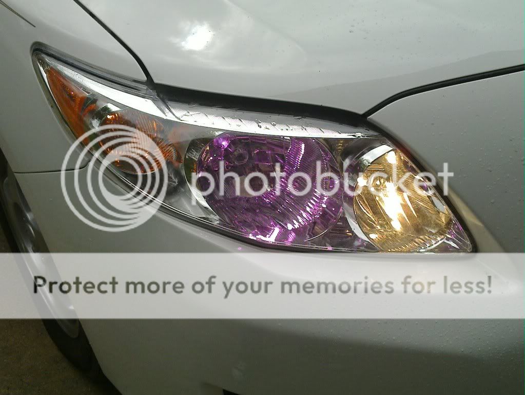 Pink HID's installed | Toyota Forum