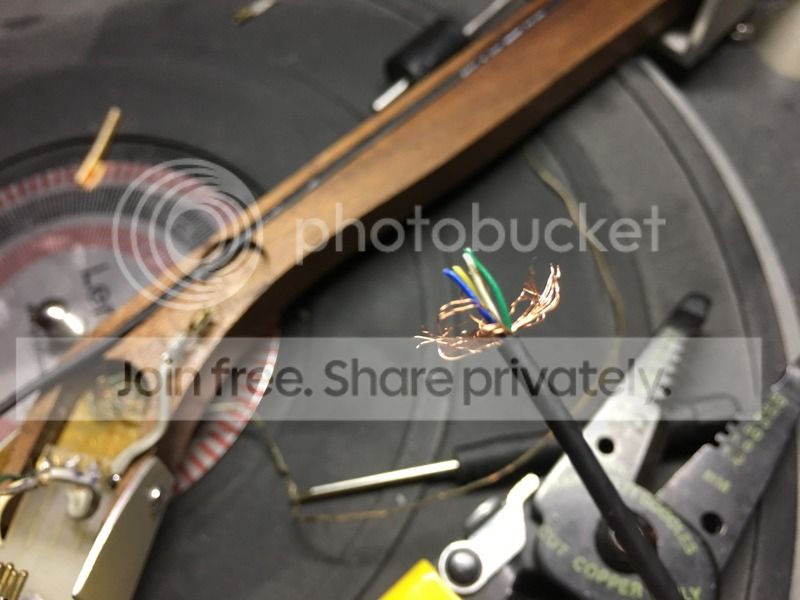 Need help wiring my Grado Laboratory Tonearm (with oodles of pictures ...