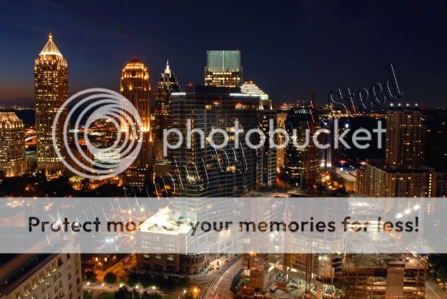 Night falls over 'Midtown' Atlanta - SkyscraperPage Forum