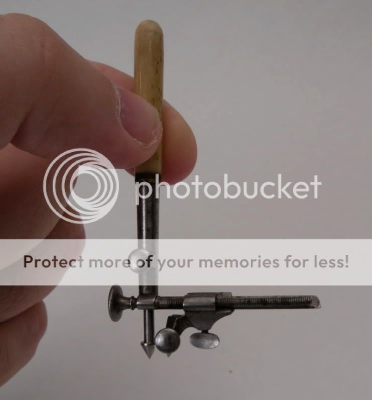 A Tiny Pair of Center Dividers.... with Ivory handle!