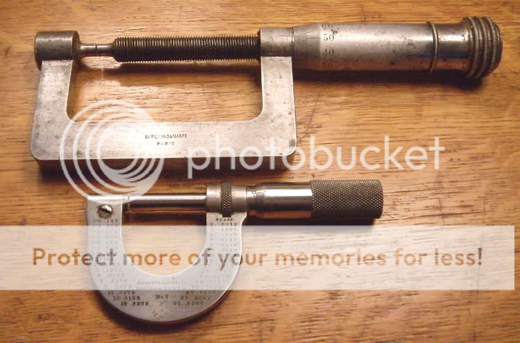 Monster size French exposed thread micrometer...