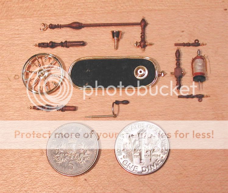 Pretty tiny fancy flywheels....