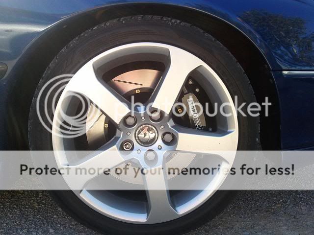 For Sale: Stoptech 355mm front brake kit and 18" VY Monaro wheels/tyres