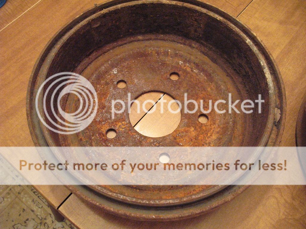 How rusty is too rusty with brake drums? | BinderPlanet.com