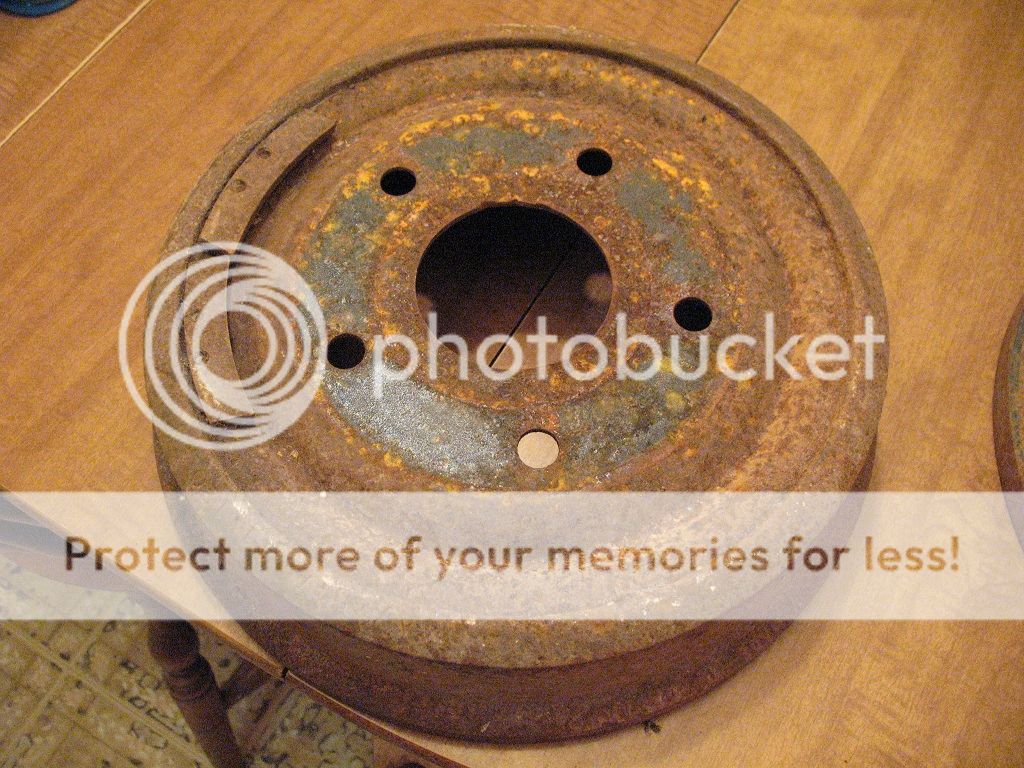 How rusty is too rusty with brake drums? | BinderPlanet.com