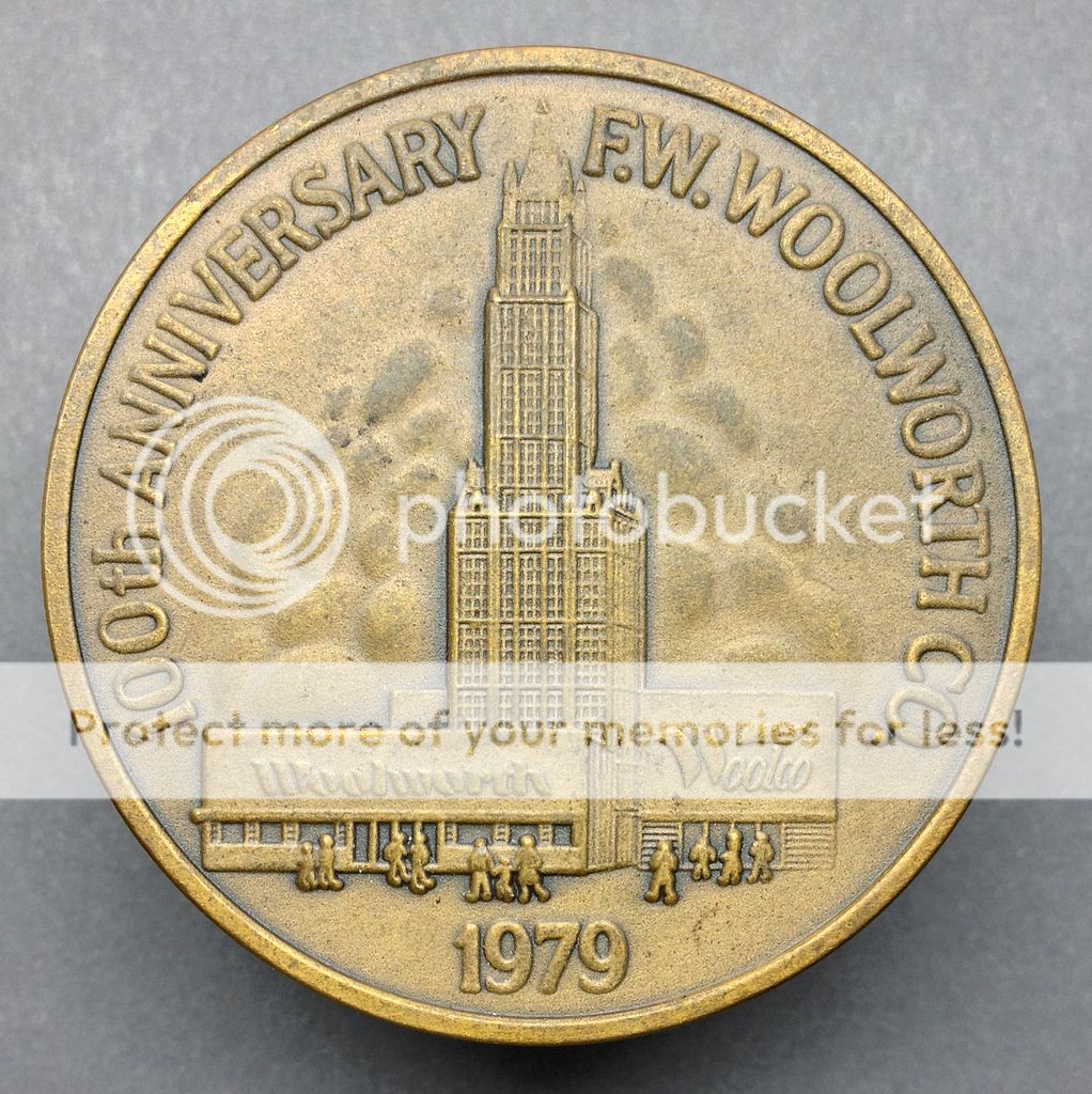 1979 Woolworth/Woolco 100th Anniversary Token - Coin Community Forum