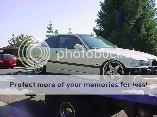 Pics of E36 with rolled/pulled fenders