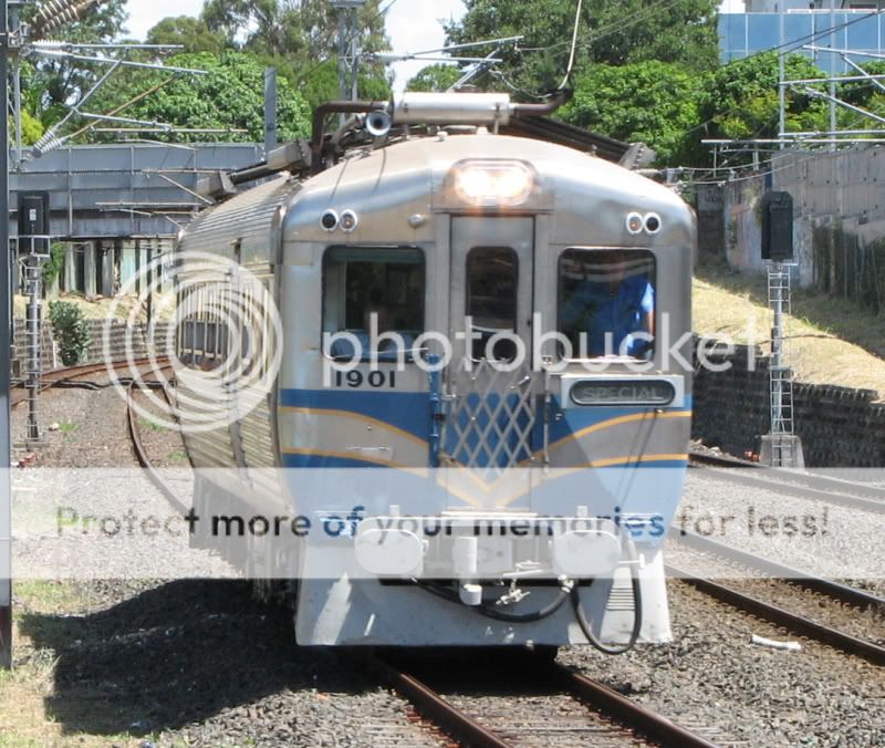 QR Railmotor 1901 - Suburban Tour (07/02/09)