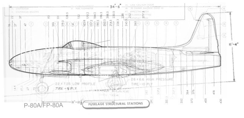 P-80A versus P-80C - Aircraft Cold War - Britmodeller.com