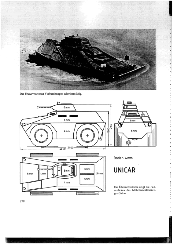 Unicar armoured car | Secret Projects Forum