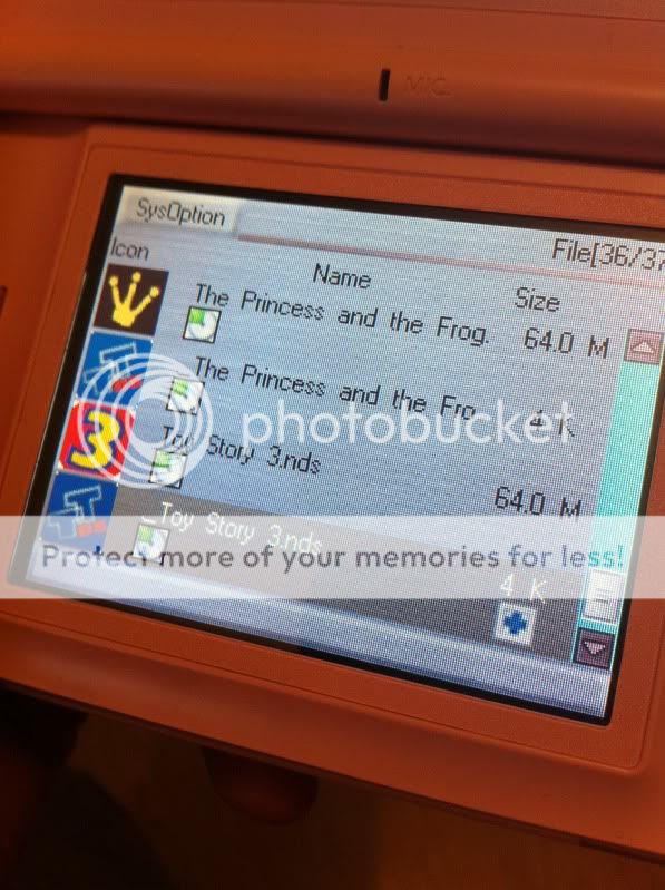 Additional 4K files listed in DSTT menu? | GBAtemp.net - The ...