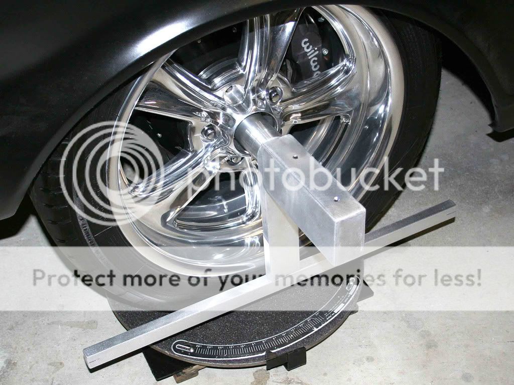 Got pics of your homemade front end alignment gauges?!? | The H.A.M.B.