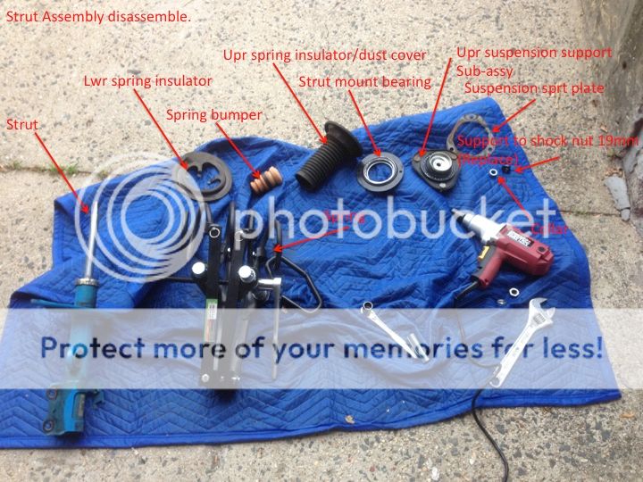 How to: Front Strut Replacement | Toyota RAV4 Forums