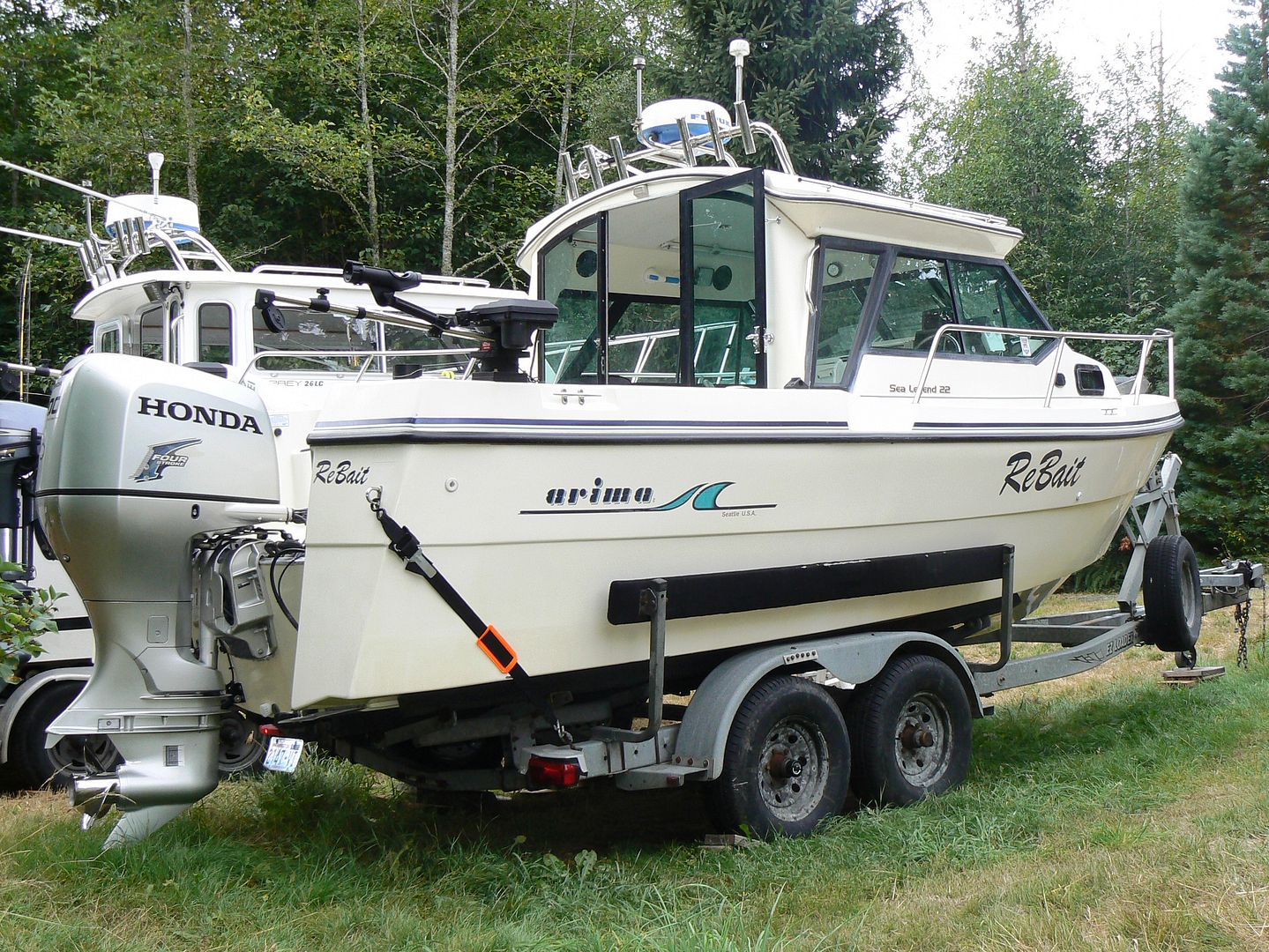 '02 Sea Legend 22 w/ Alaskan Bulkhead
