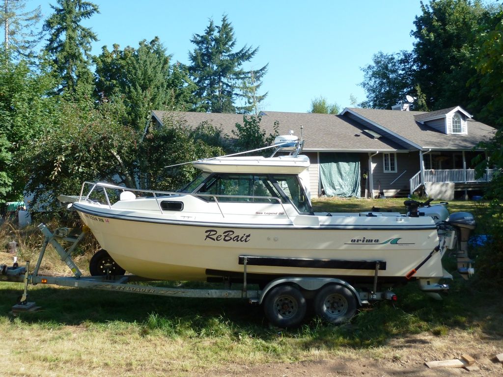 '02 Sea Legend 22 w/ Alaskan Bulkhead